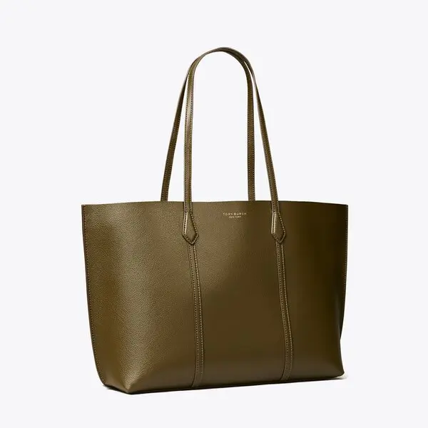 Tory Burch Pebbled Leather Tote - Leccio