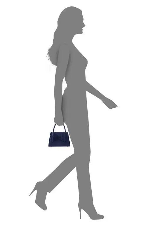 Nina Alila Top Handle Bag - Navy