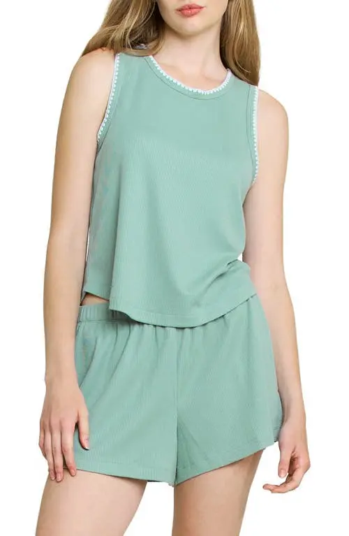 Honeydew Intimates Kickback Short Pajamas - Elm