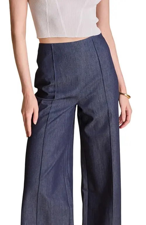 Endless Rose Wide Leg Denim Trousers