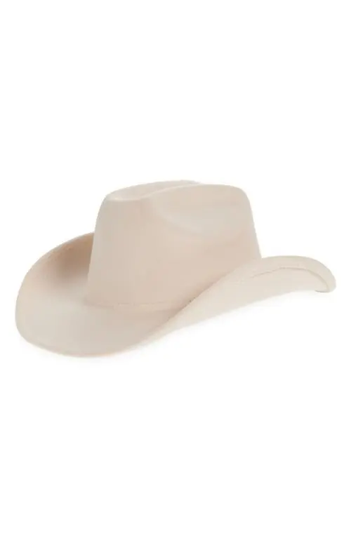 Tasha Felted Cowboy Hat - Cream