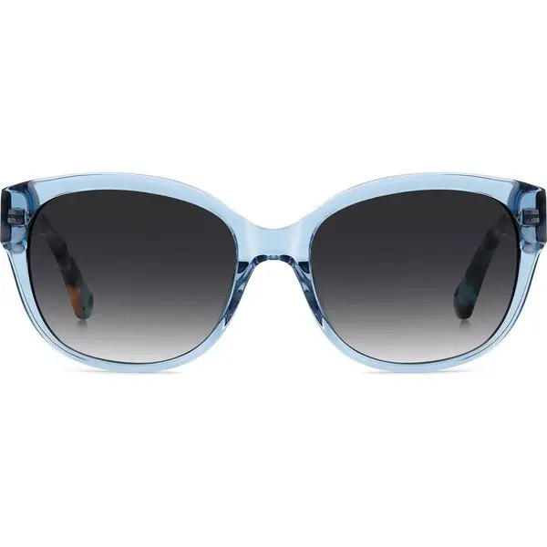 Kate Spade New York Gradient Round Sunglasses - Blue