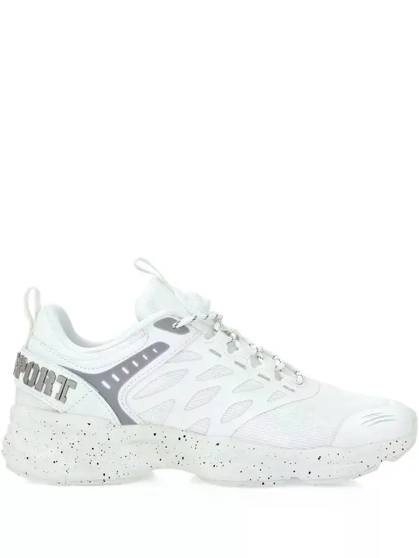 PLEIN SPORT Runner Reflective Scratch Sneakers