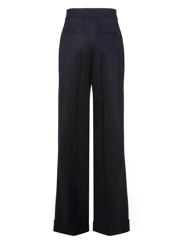 Kiton Virgin Wool Straight-leg Trousers