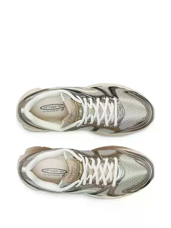 Saucony Progrid Triumph 4 Panelled Sneakers - Neutrals