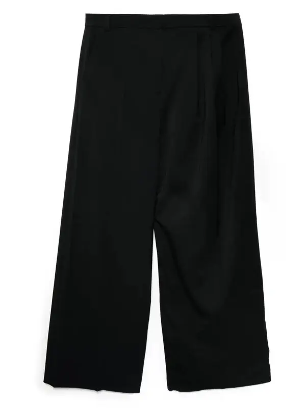 PUSHBUTTON Asymmetric Trousers With Side Detail