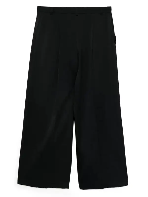 PUSHBUTTON Asymmetric Trousers With Side Detail