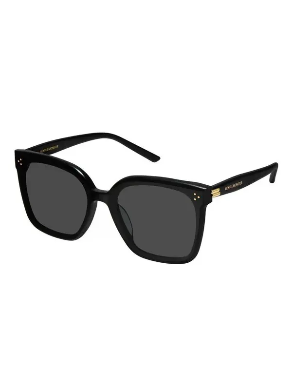 GENTLE MONSTER Full Rim Square Sunglasses - Black