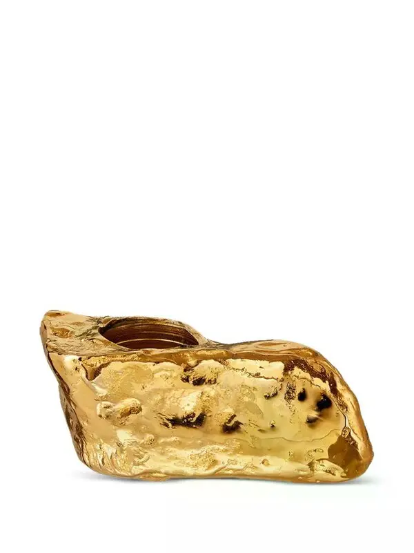 ALIGHIERI Brushed Candle Holder - Gold