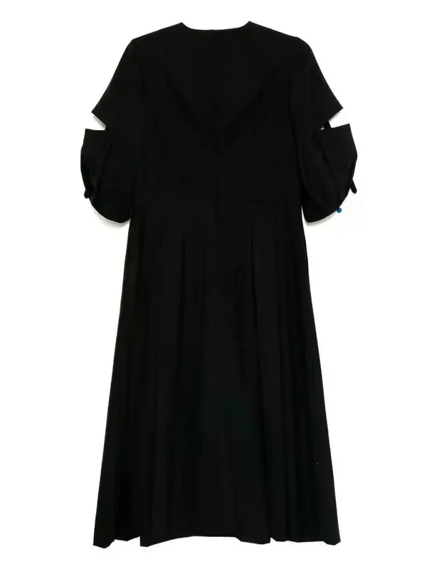 Noir Kei Ninomiya Slashed-sleeves Dress