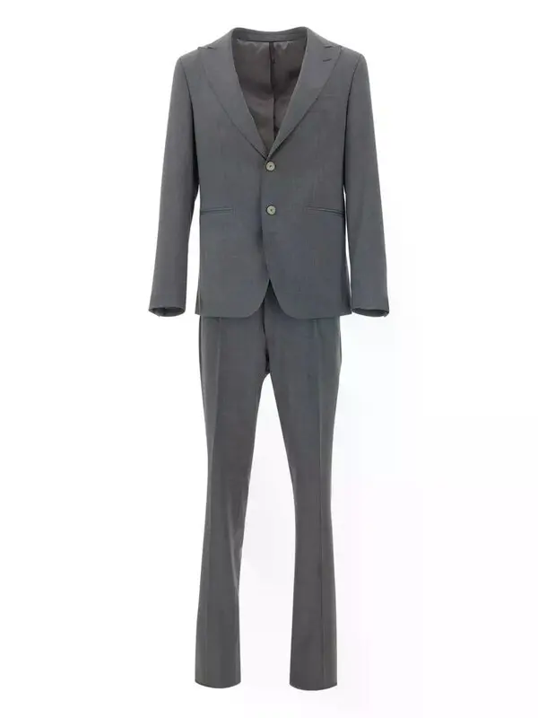 SANTANIELLO Mélange-effect Suit