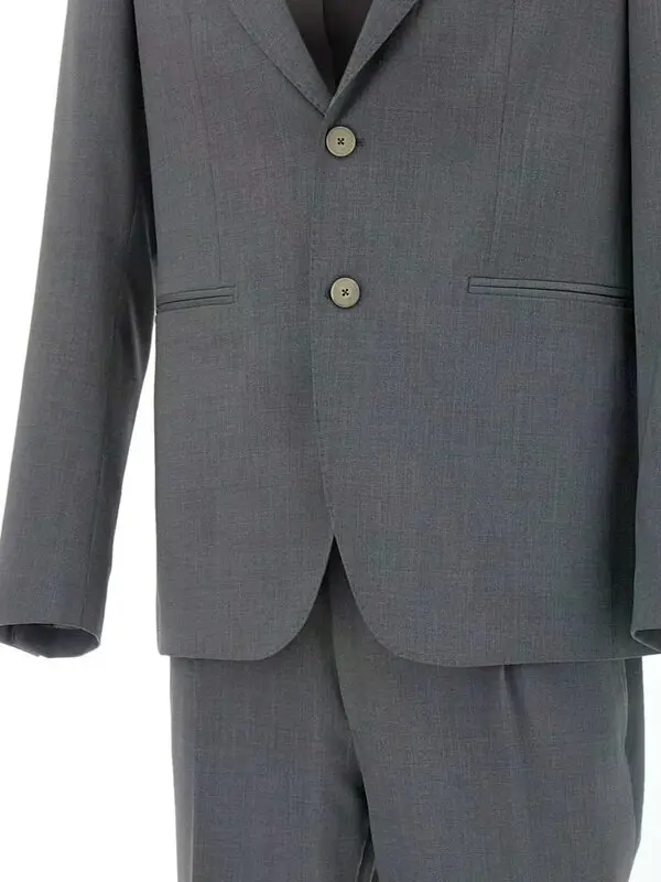 SANTANIELLO Mélange-effect Suit