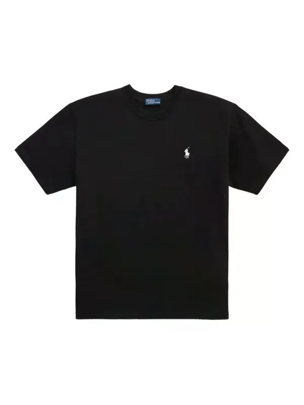 Polo Ralph Lauren Logo-embroidered T-shirt - Black