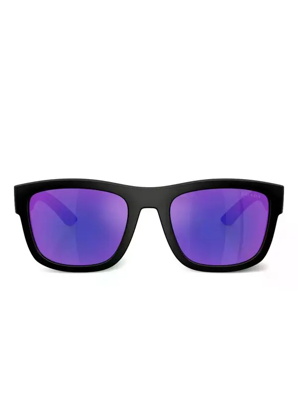 Prada Square-frame Sunglasses - Black
