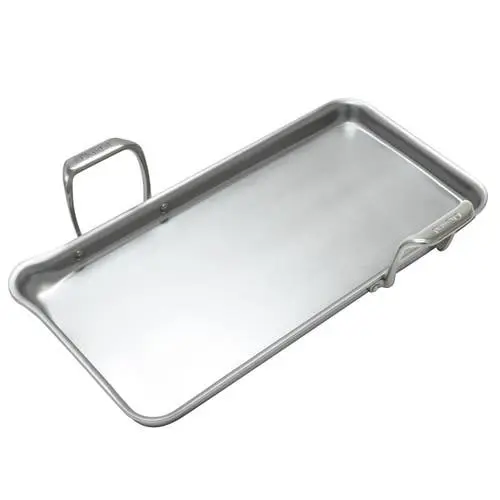 CHANTAL Induction 21 Tri-ply Griddle - Silver