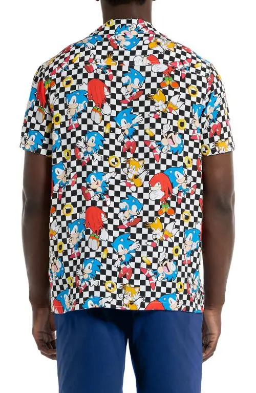 Opposuits Relaxed Fit Sonic The Hedgehog® Print Camp Shirt