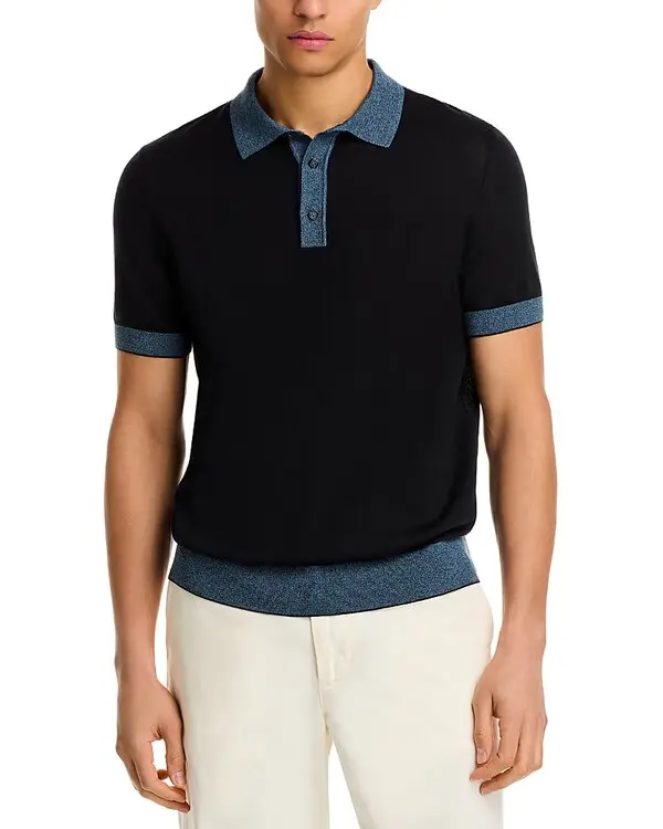 BOSS Camel L-jones Polo Shirt - Dark Blue