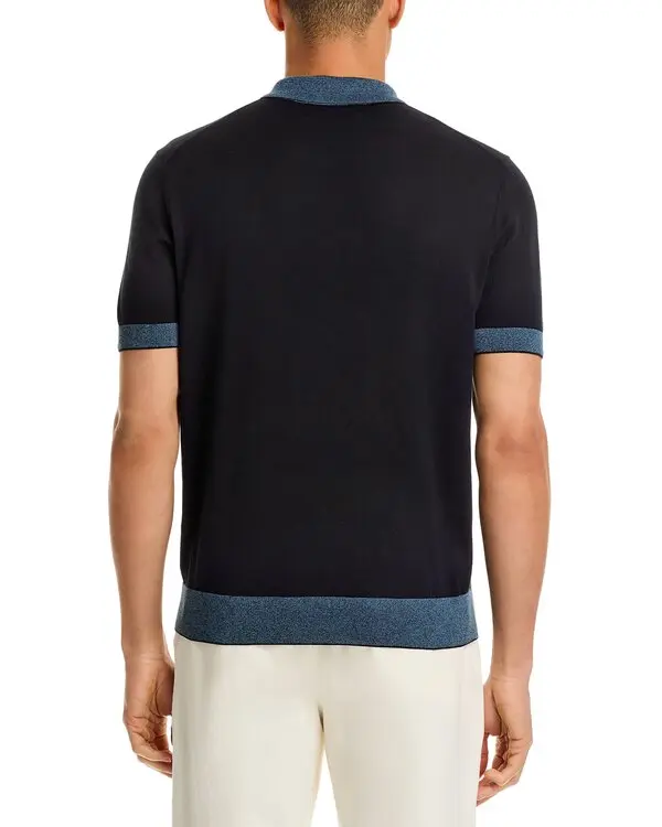 BOSS Camel L-jones Polo Shirt - Dark Blue