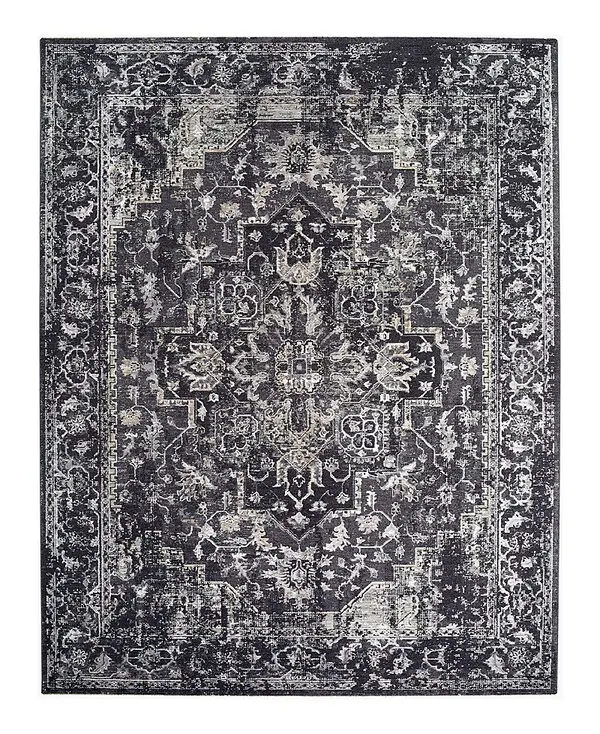 Livabliss Shoal Creek Gkk-2313 Area Rug, 5' X 7'5 - Black/grey