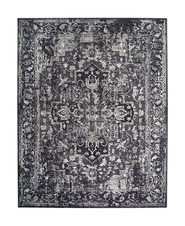 Livabliss Shoal Creek Gkk-2313 Area Rug, 6'7 X 9'6 - Black/grey