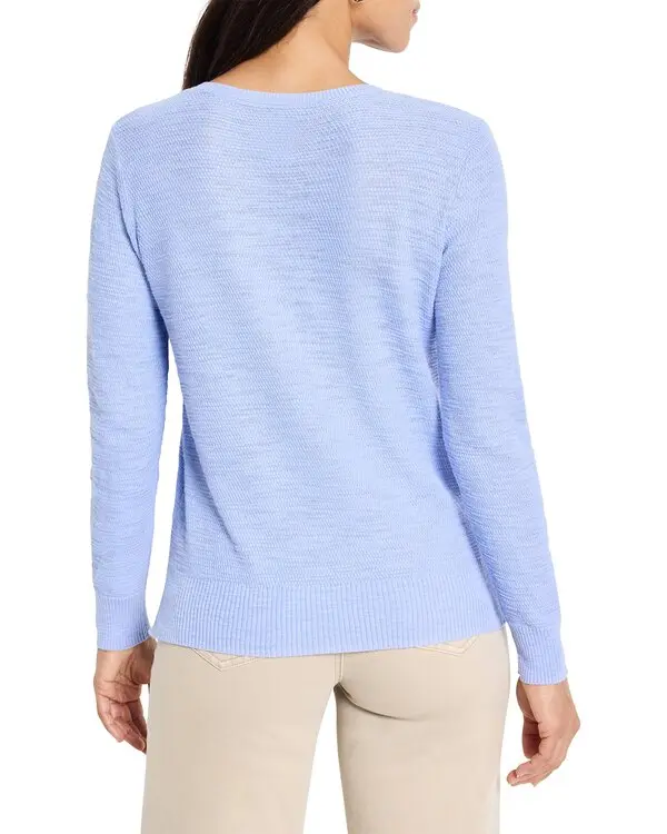 NIC+ZOE Breezy Texture Sweater - Iris