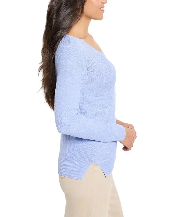 NIC+ZOE Breezy Texture Sweater - Iris