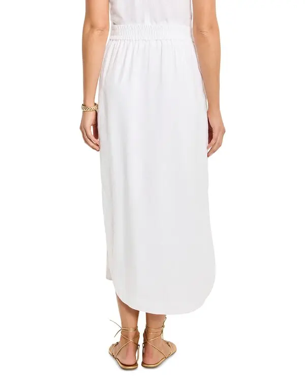 NIC+ZOE Rumba Linen Dip Skirt