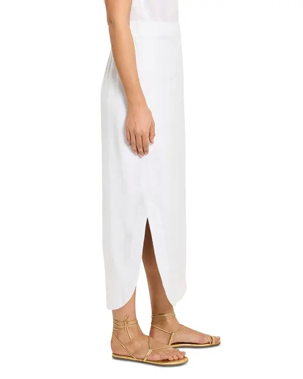 NIC+ZOE Rumba Linen Dip Skirt