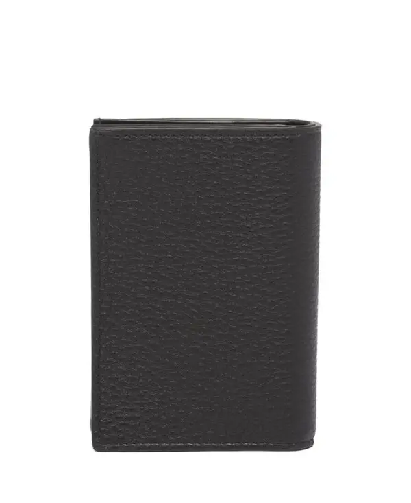 Prada Small Leather Wallet - Black