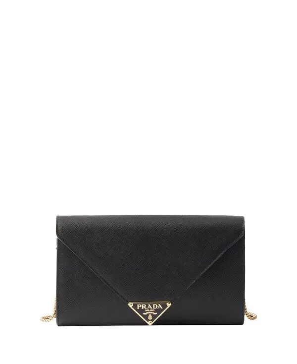 Prada Saffiano Leather Mini Bag - Black