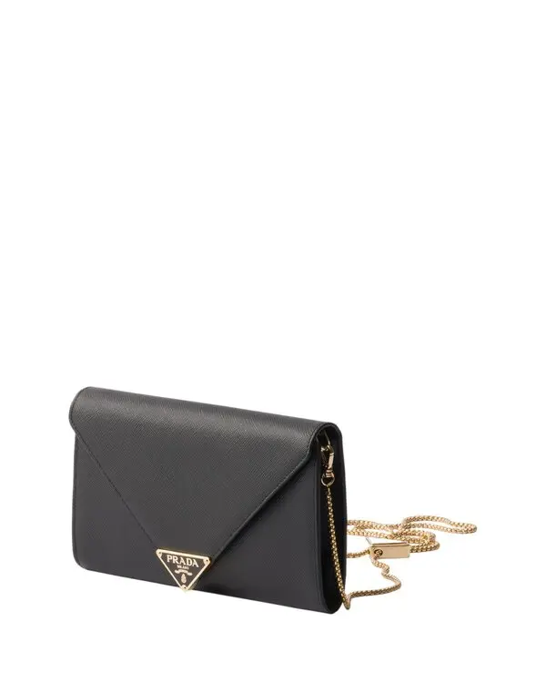 Prada Saffiano Leather Mini Bag - Black