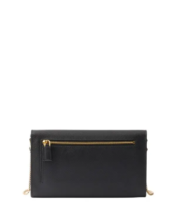 Prada Saffiano Leather Mini Bag - Black
