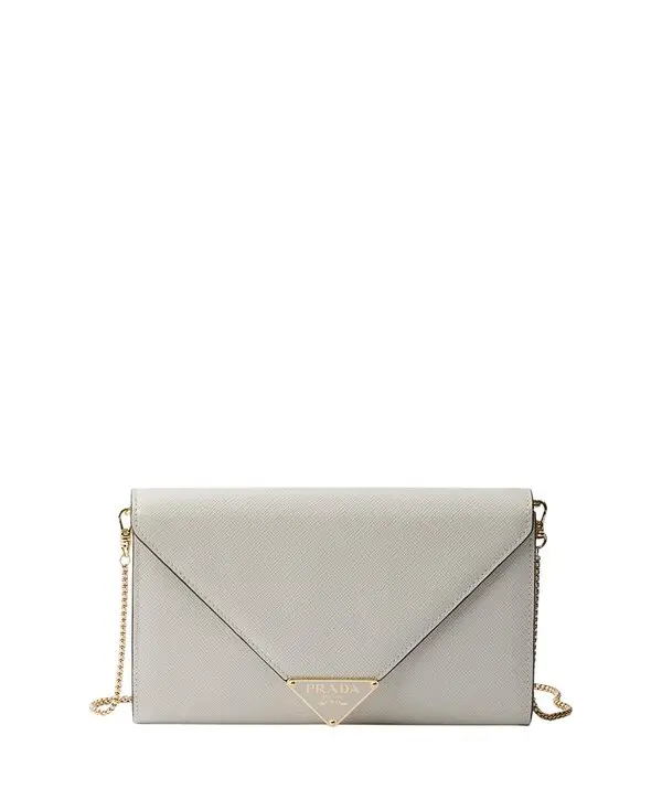Prada Saffiano Leather Mini Bag - Neutral