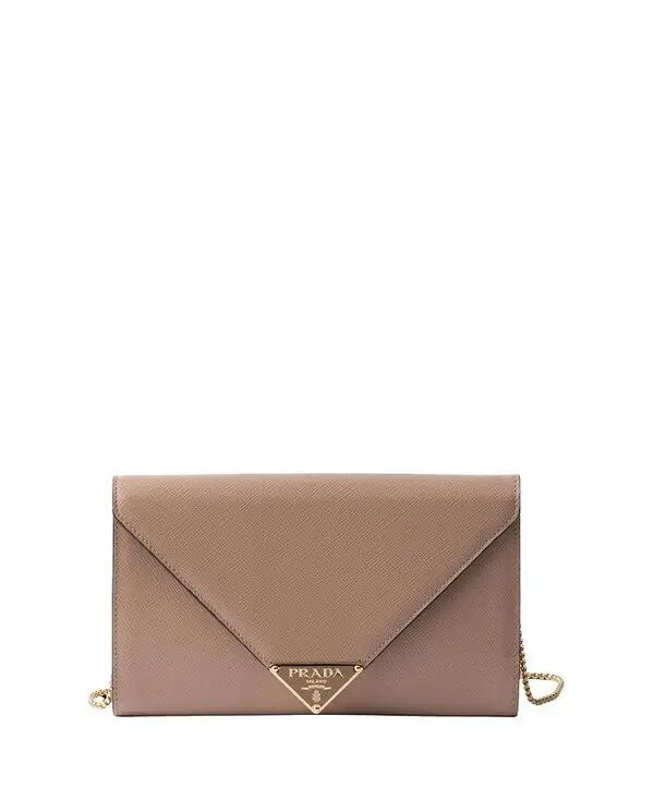 Prada Saffiano Leather Mini Bag - Powder