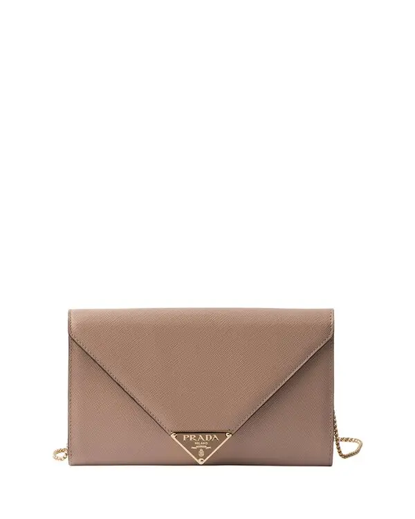 Prada Saffiano Leather Mini Bag - Powder