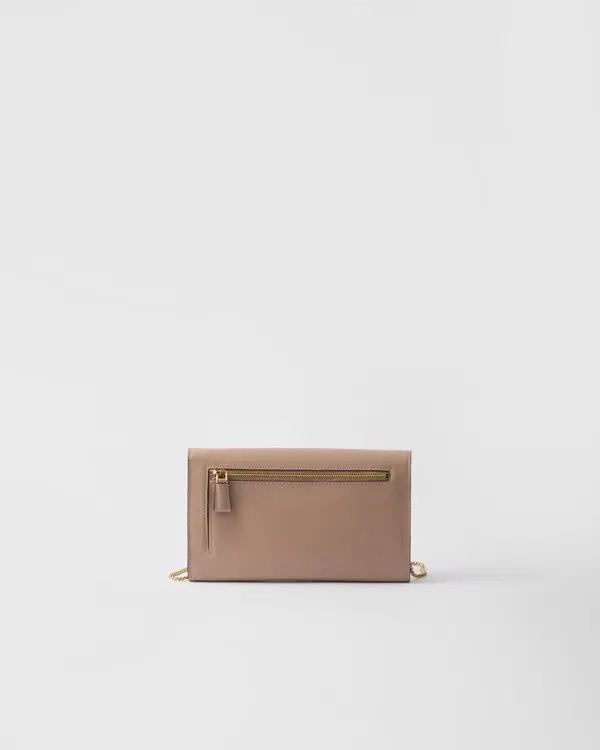 Prada Saffiano Leather Mini Bag - Powder