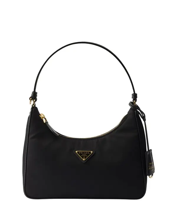 Prada Re-edition 2005 Re-nylon And Saffiano Mini Bag - Black
