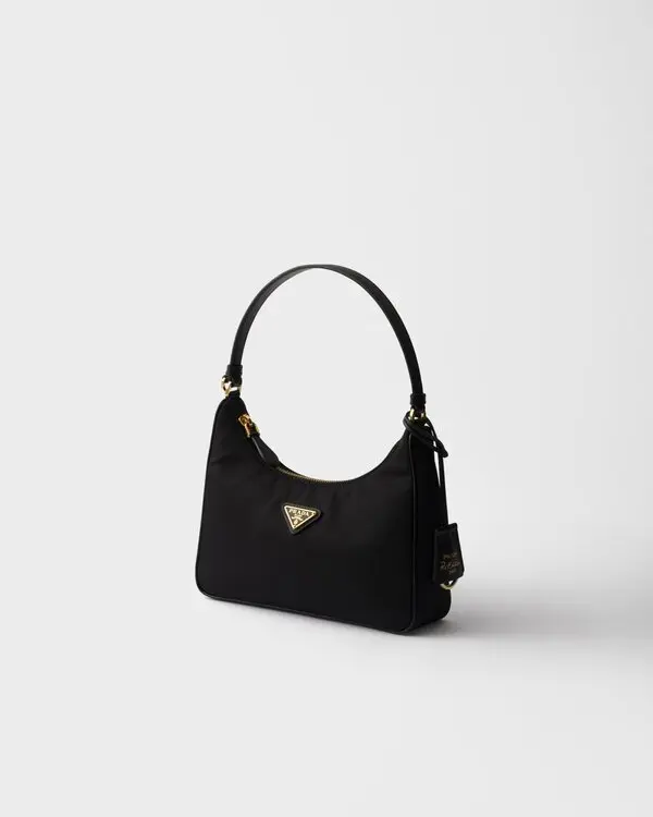 Prada Re-edition 2005 Re-nylon And Saffiano Mini Bag - Black
