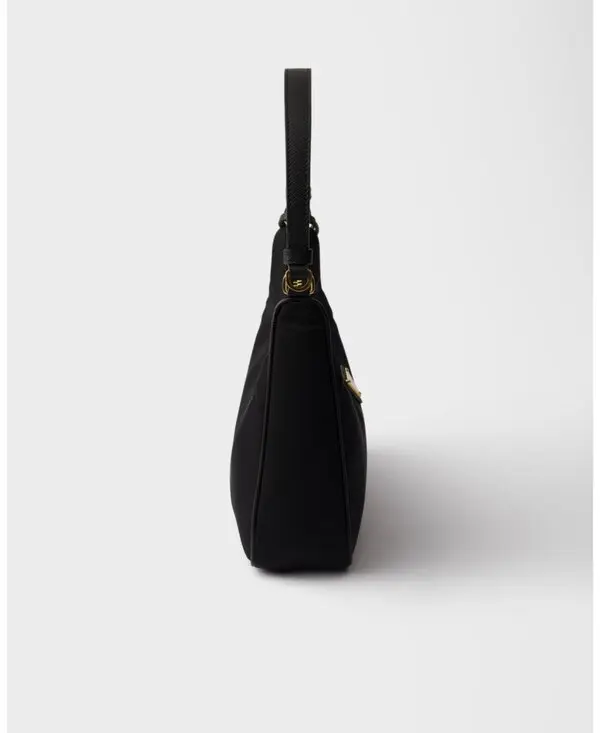 Prada Re-edition 2005 Re-nylon And Saffiano Mini Bag - Black