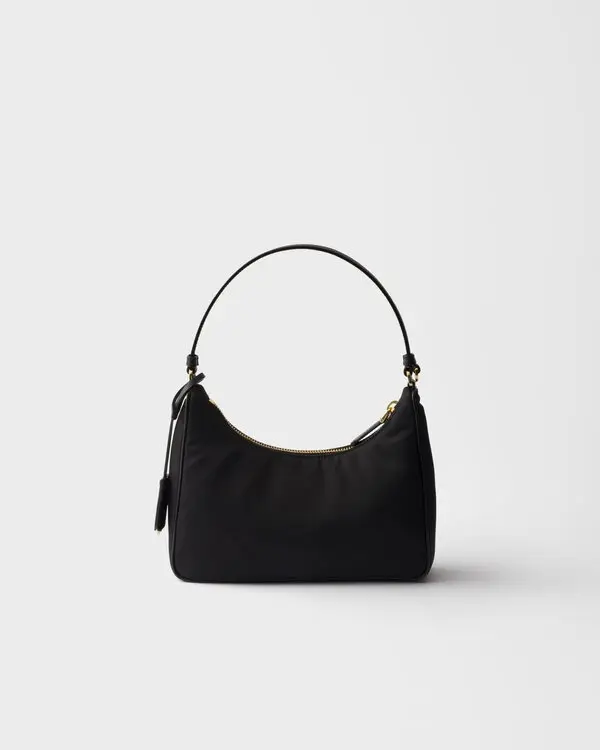 Prada Re-edition 2005 Re-nylon And Saffiano Mini Bag - Black