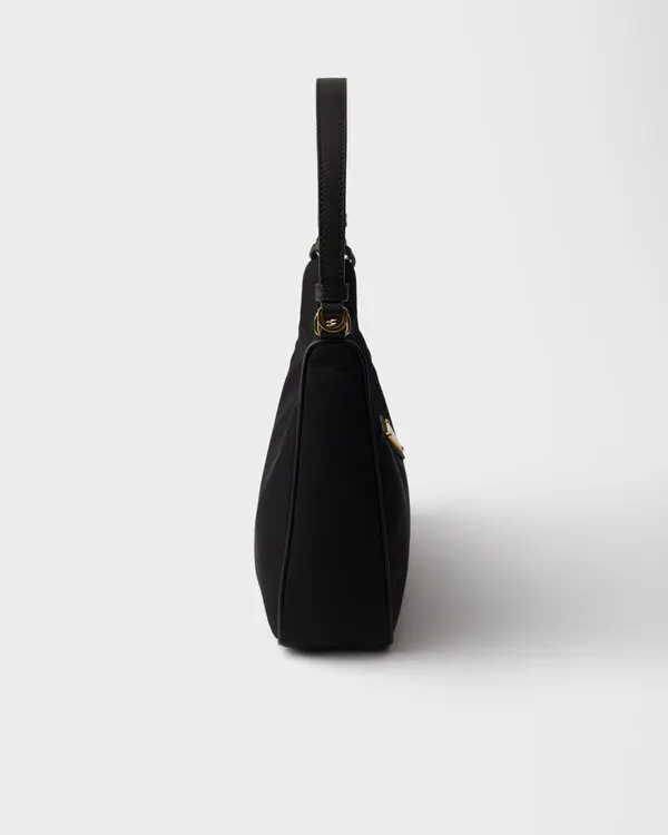 Prada Re-edition 2005 Re-nylon And Saffiano Mini Bag - Black