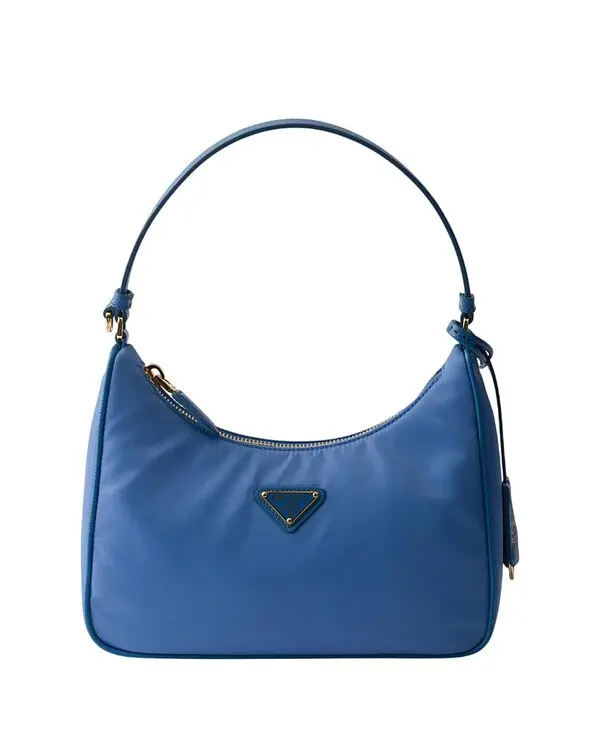 Prada Re-edition 2005 Re-nylon And Saffiano Mini Bag - Dark Blue