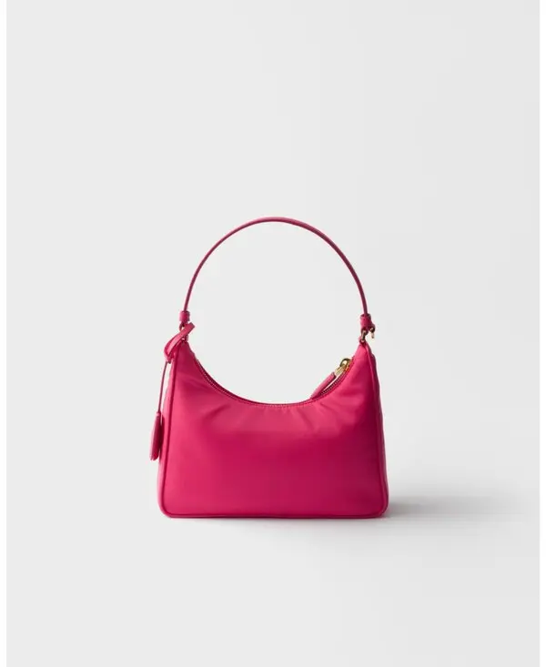 Prada Re-edition 2005 Re-nylon And Saffiano Mini Bag - Dark Pink