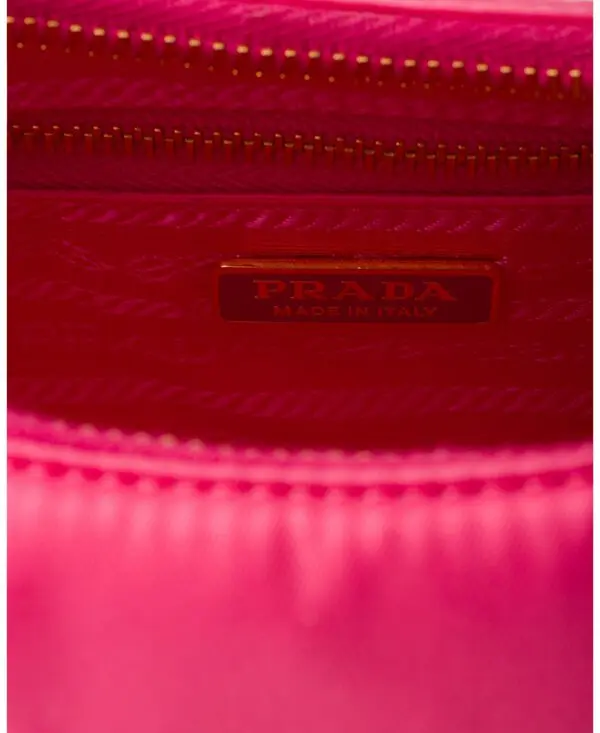 Prada Re-edition 2005 Re-nylon And Saffiano Mini Bag - Dark Pink