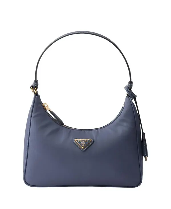 Prada Re-edition 2005 Re-nylon And Saffiano Mini Bag - Light Blue