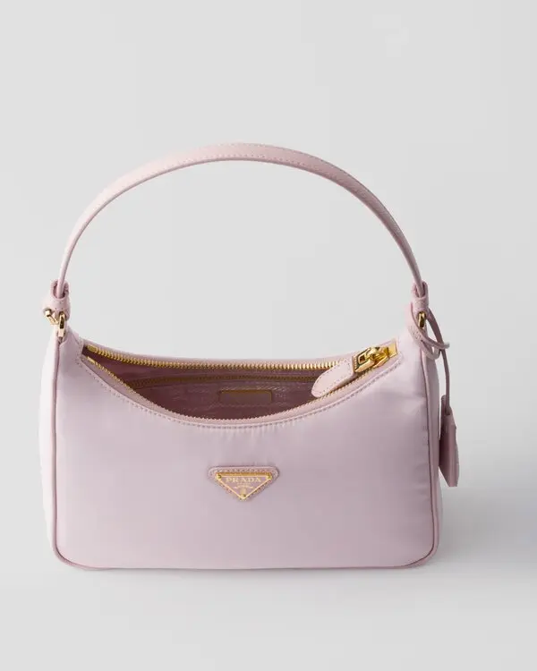 Prada Re-edition 2005 Re-nylon And Saffiano Mini Bag - Pink