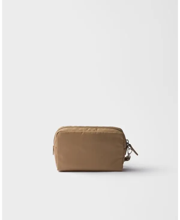 Prada Re-nylon Pouch - Brown