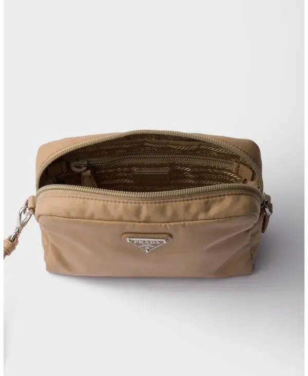 Prada Re-nylon Pouch - Brown