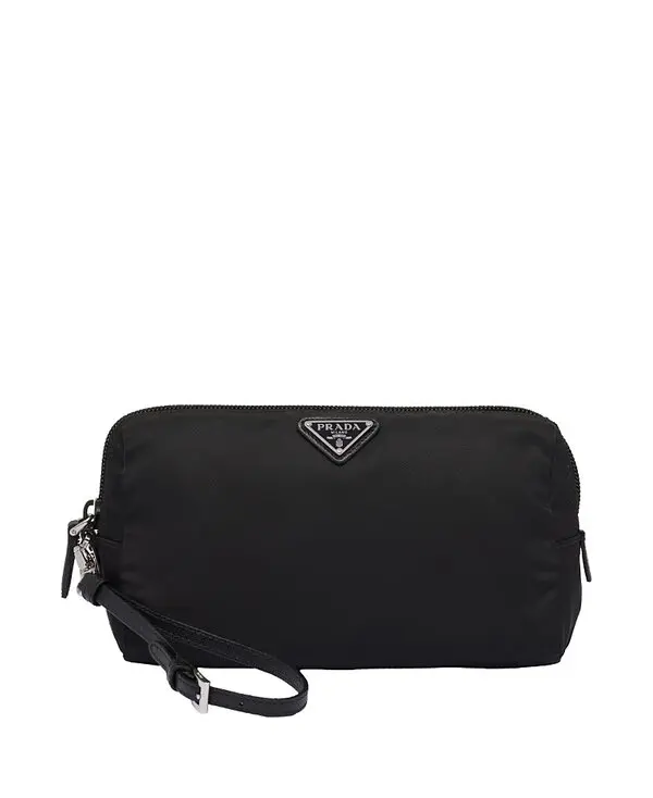 Prada Medium Re-nylon Pouch - Black