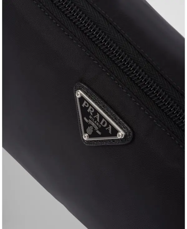 Prada Medium Re-nylon Pouch - Black